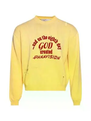 PALY Eden Distressed Graphic-print Sweater