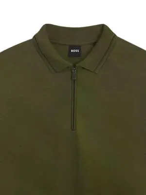BOSS Short Sleeves Polo Shirt Green