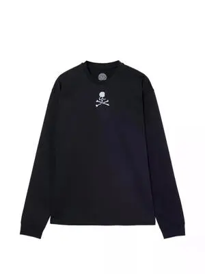 MASTERMIND WORLD Skull-print Long-sleeve T-shirt - Black
