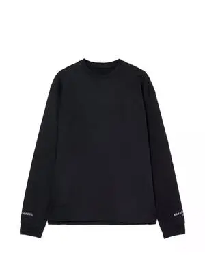 MASTERMIND WORLD Logo-print Long-sleeve T-shirt - Black