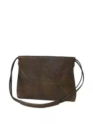 Brunello Cucinelli Pouch Bag In Lizard-effect Calfskin
