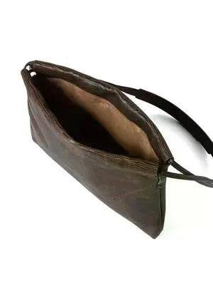 Brunello Cucinelli Pouch Bag In Lizard-effect Calfskin