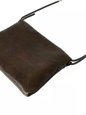 Brunello Cucinelli Pouch Bag In Lizard-effect Calfskin
