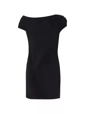 Pinko Off-shoulder Draped Dress