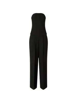 Pinko Strapless Wide-leg Jumpsuit - Black