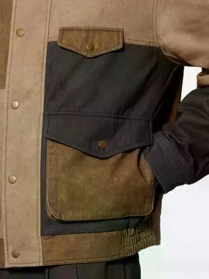 MARANT Patchwork Corduroy Collar Jacket