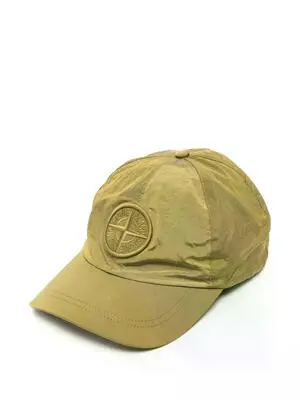 Stone Island Compass Patch Baseball Cap - Green
