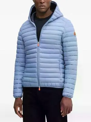 SAVE THE DUCK Hooded Padded Jacket With Zip Fastening