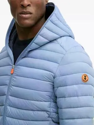 SAVE THE DUCK Hooded Padded Jacket With Zip Fastening
