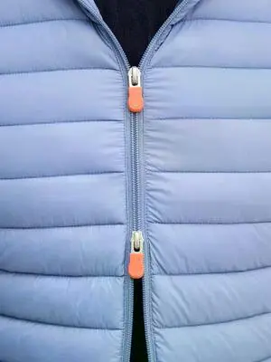 SAVE THE DUCK Hooded Padded Jacket With Zip Fastening