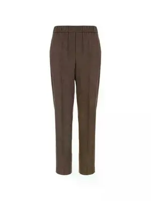 Peserico Bead-embellished Elasticated Trousers