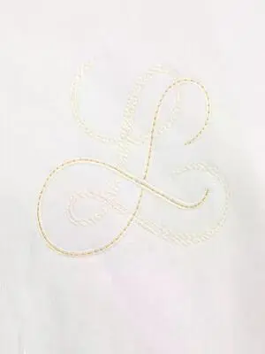 Luisa Spagnoli Drawstring Embroidered Hoodie