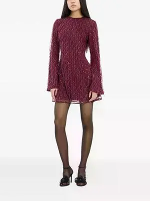 ROTATE BY BIRGER CHRISTENSEN Sequin Embellished Mini Dress