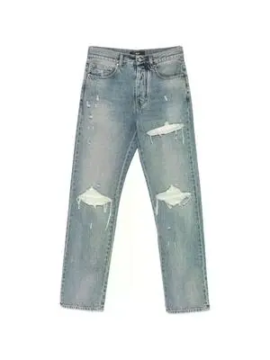 Amiri Mx1 Straight-leg Jeans - Blue