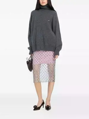 ROTATE BY BIRGER CHRISTENSEN Knit Highneck Sweater