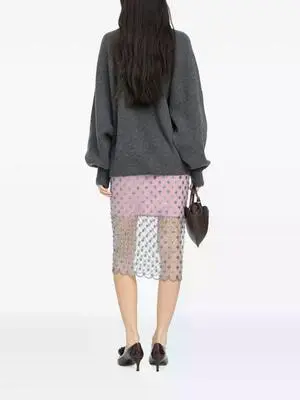 ROTATE BY BIRGER CHRISTENSEN Knit Highneck Sweater