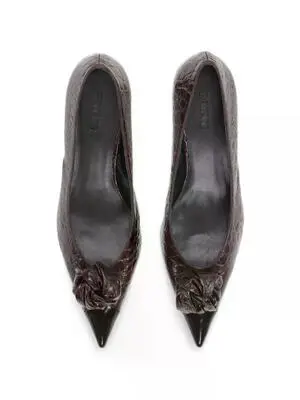 ROTATE BY BIRGER CHRISTENSEN Mid-heel Leather Pumps