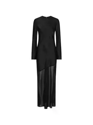 ROTATE BY BIRGER CHRISTENSEN Maxi Ls Slit Dress