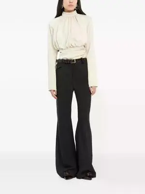 ROTATE BY BIRGER CHRISTENSEN Ls Ruched Top White