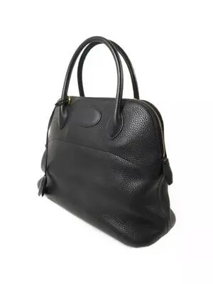 Hermès Bolide 31 Leather Shoulder Bag - Black