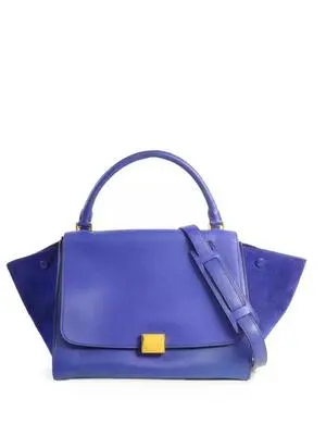 Celine Trapeze Shoulder Bag - Blue