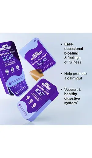 LOVE WELLNESS Quick Melt Strips Bloat