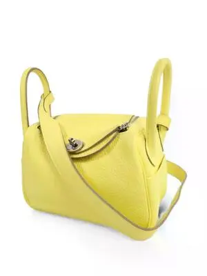 Hermès Mini Lindy Tote Bag - Yellow