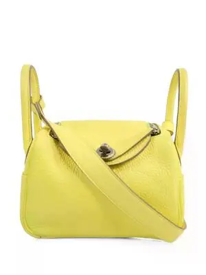 Hermès Mini Lindy Tote Bag - Yellow
