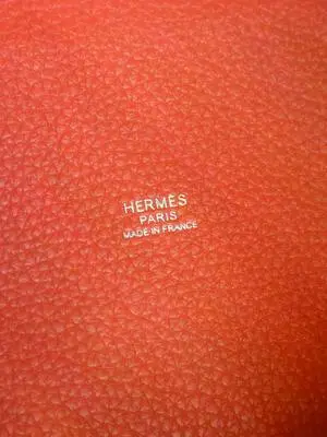 Hermès Picotin Leather Tote Bag - Pink