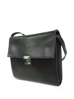 Hermès Clic 16 Calf Leather Shoulder Bag - Black