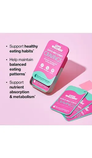 LOVE WELLNESS Quick Melt Strips Cravings