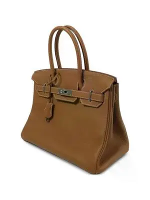 Hermès 2014 30 Birkin Tote Bag - Brown