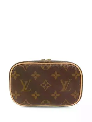 LOUIS VUITTON Monogram Nice Nano Cosmetic Pouch