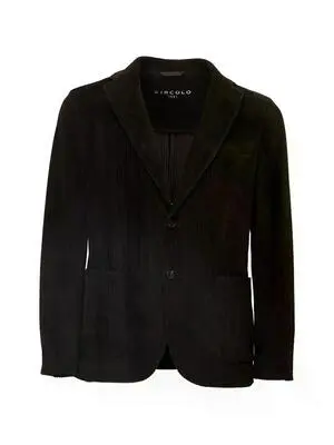 CIRCOLO 1901 Corduroy Single-breasted Blazer - Brown
