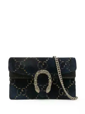 Gucci Dionysus Gg Velvet Shoulder Bag