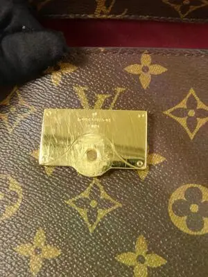 LOUIS VUITTON Bb Cluny Monogram Tote Bag