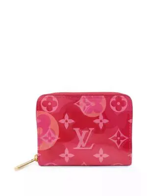 LOUIS VUITTON Monogram Vernis Zippy Coin Purse - Pink