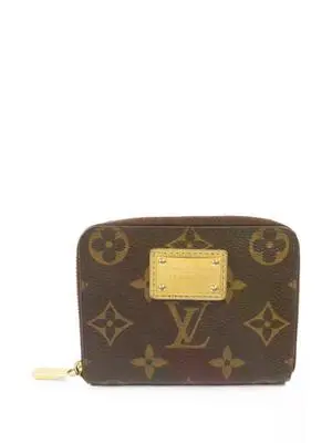 LOUIS VUITTON Monogram Zippy Coin Purse - Brown