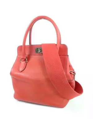 Hermès 2017 Toolbox 20 Shoulder Bag - Red