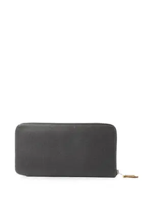Hermès Silk In Long Wallet - Brown