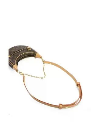 LOUIS VUITTON Monogram Loop Shoulder Bag - Brown