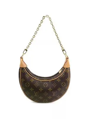 LOUIS VUITTON Monogram Loop Shoulder Bag - Brown