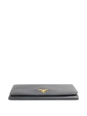 Prada Logo-plaque Wallet