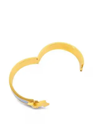Hermès Clic H Enamel Bangle Bracelet