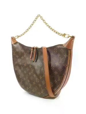 LOUIS VUITTON Monogram Crescent Hobo Shoulder Bag