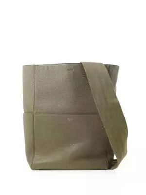 Celine Large Sangle Bucket Bag - Grey
