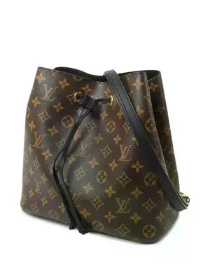 LOUIS VUITTON Neo Noe Monogram Shoulder Bag - Brown