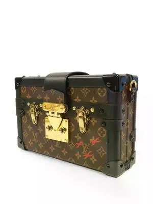 LOUIS VUITTON Petite Malle Monogram Shoulder Bag