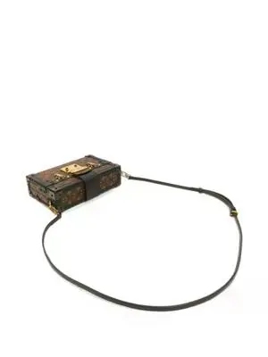 LOUIS VUITTON Petite Malle Monogram Shoulder Bag