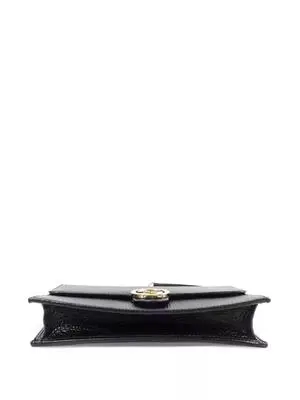Gucci Gucci GG Interlocking Chain Shoulder Bag Black